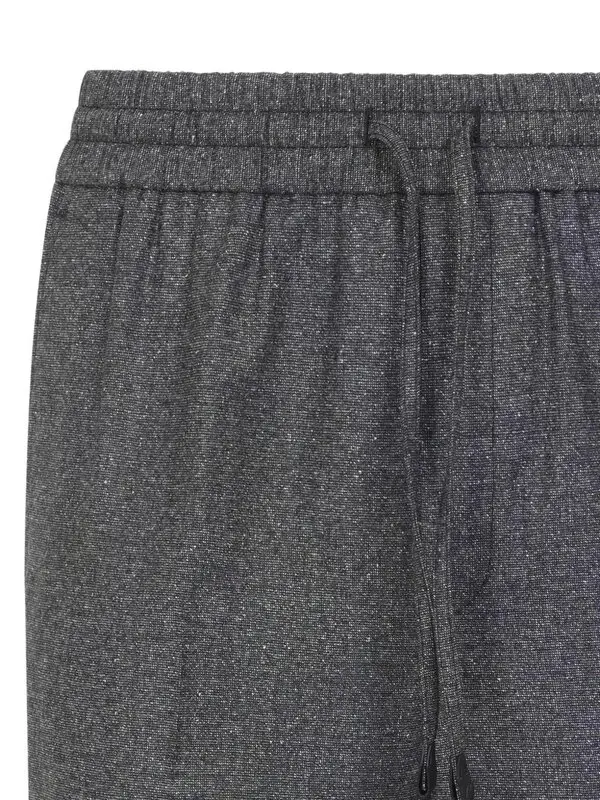 Brioni Asolo Drawstring-waist Pressed-crease Trousers