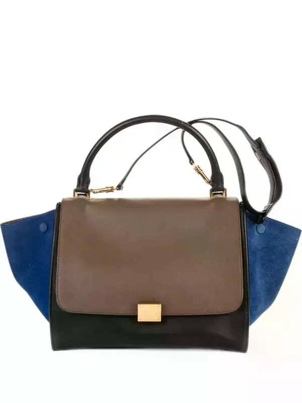 Celine Medium Trapeze Tote Bag - Black