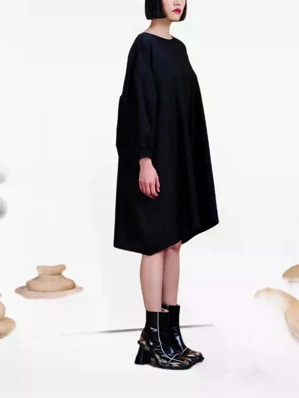 Henrik Vibskov Non Chalant Oversized Asymmetric Dress