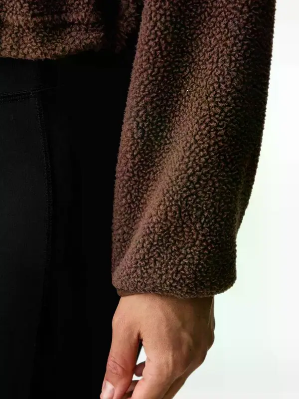 Columbia Helvetia Ii Fleece-texture Logo-patch Sweater
