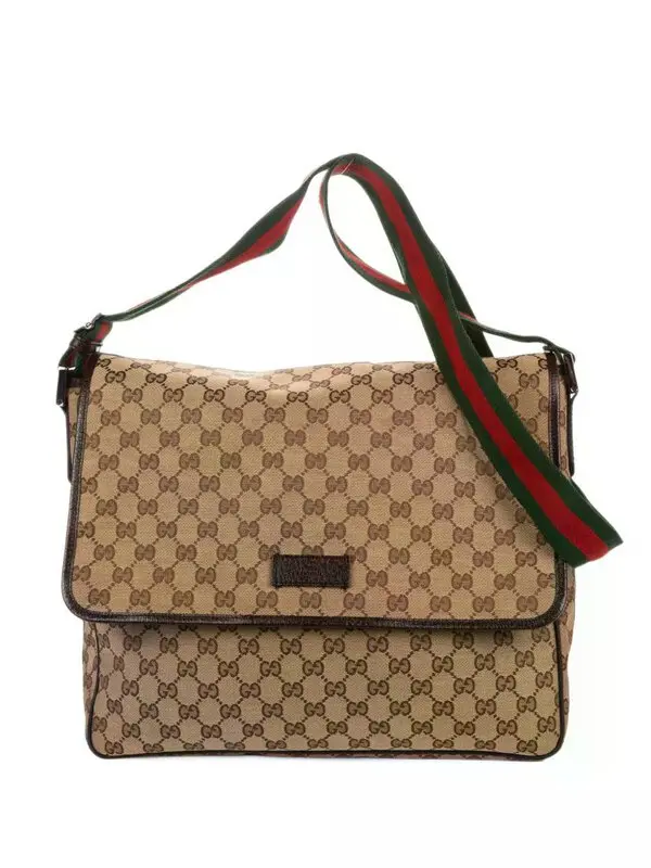 Gucci Gg Monogram Crossbody Bag