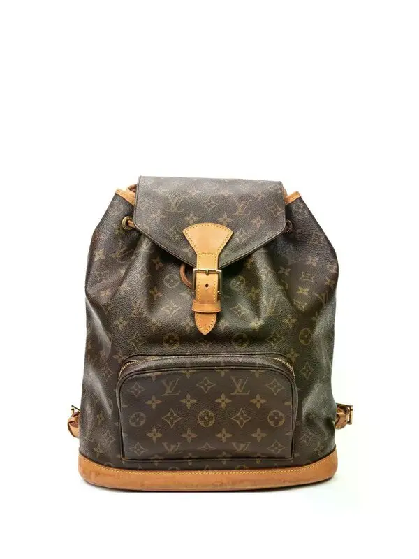 LOUIS VUITTON Montsouris Gm Backpack - Mocha