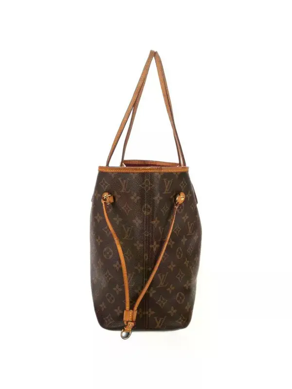LOUIS VUITTON Neverfull Mm Monogram Shoulder Bag - Brown
