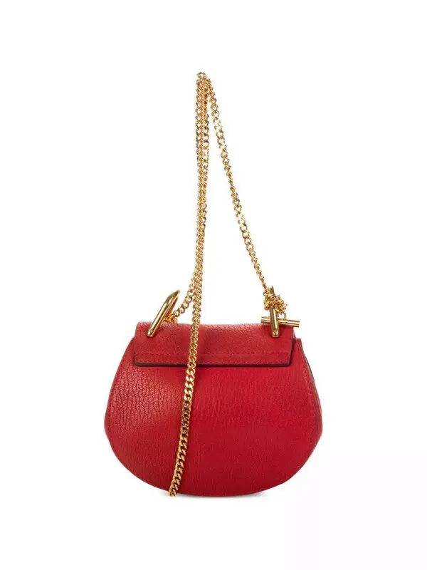 Chloé Nano Drew Shoulder Bag - Red