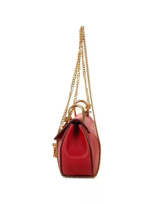 Chloé Nano Drew Shoulder Bag - Red