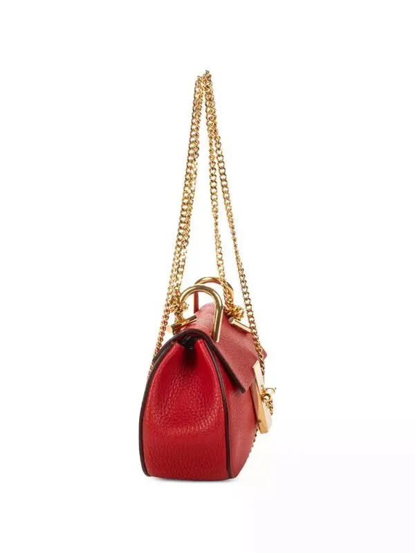 Chloé Nano Drew Shoulder Bag - Red