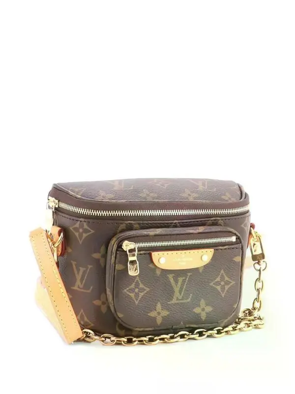 LOUIS VUITTON Bum Bag Monogram Canvas Mini Belt Bag