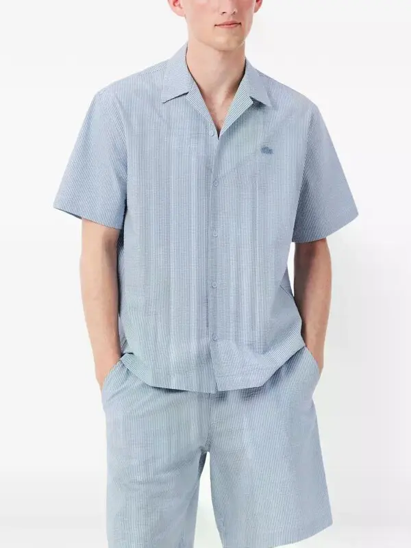 Lacoste Relaxed Fit Seersucker Shirt