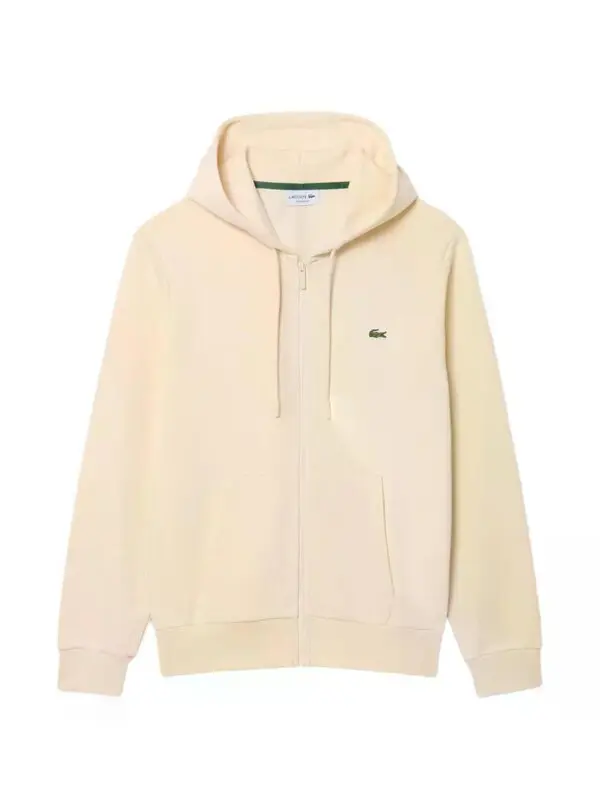 Lacoste Classic Fit Zip-up Fleece Sweatshirt