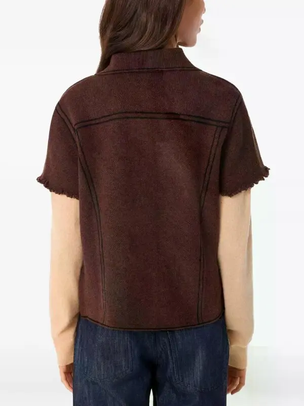 KUJTEN Jessinda Raw-cut Short-sleeve Shirt