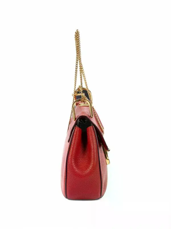 Chloé Small Drew Shoulder Bag - Red