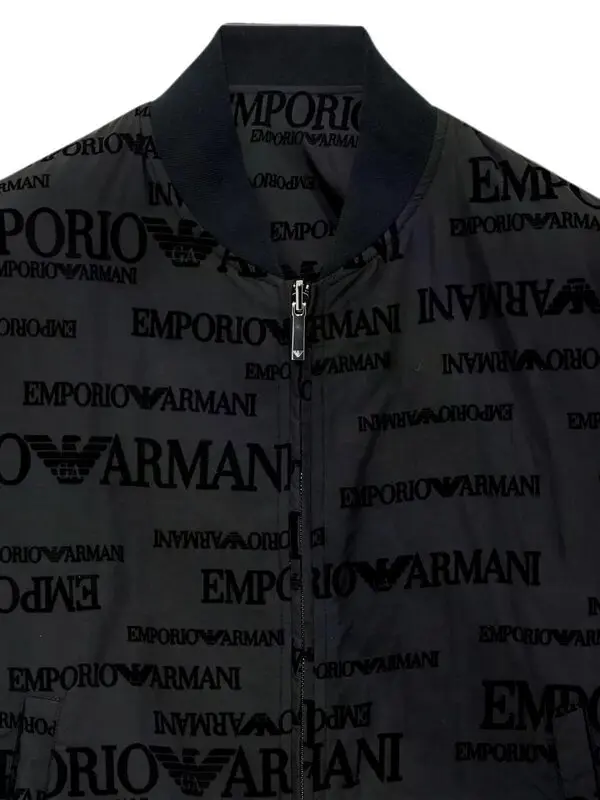 Emporio Armani Logo-print Reversible Jacket