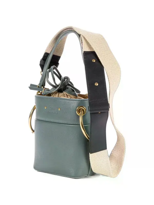Chloé Mini Roy Bucket Bag - Blue