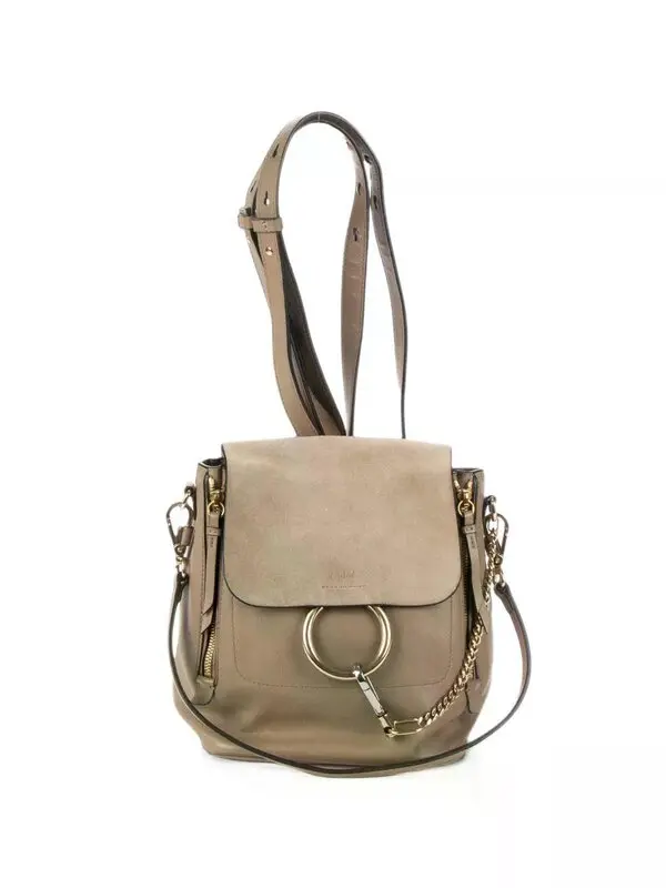 Chloé Faye Backpack - Grey