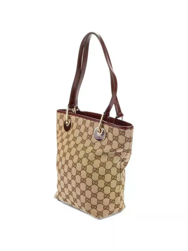 Gucci Eclipse Gg-canvas Tote Bag