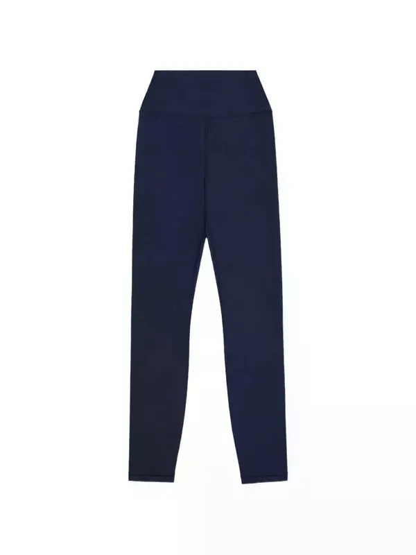Sporty & Rich Bonnie Signature Logo-print Leggings - Blue