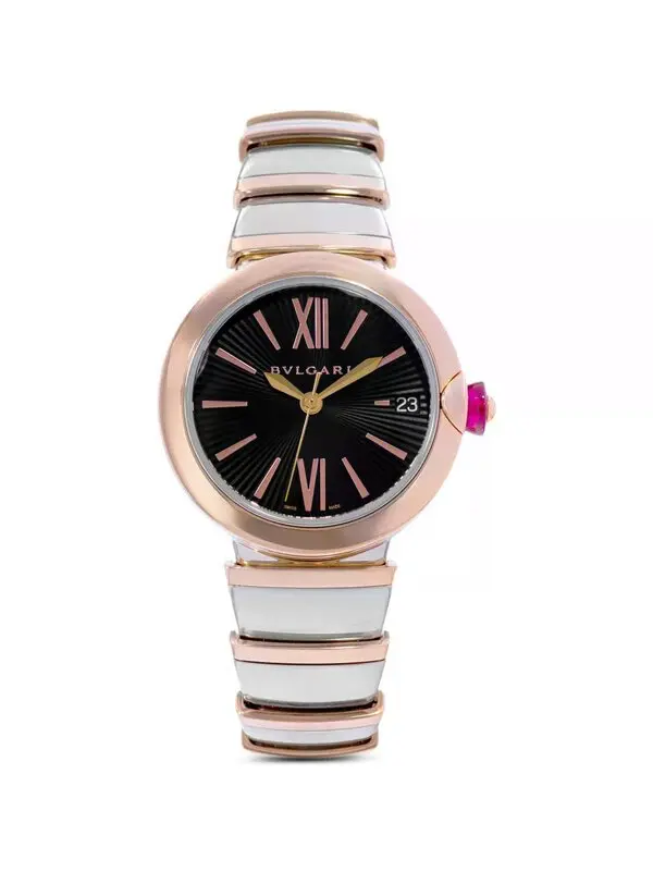 BVLGARI 2015 Lucea 33mm Watch - Black