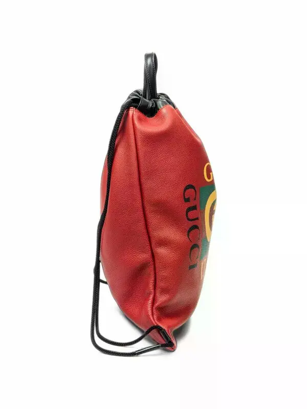 Gucci Logo-printed Drawstring Backpack