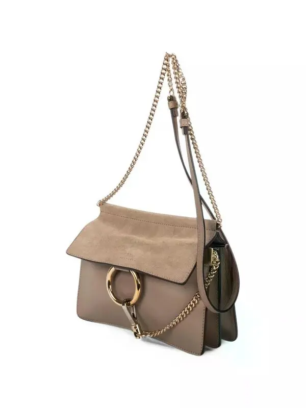 Chloé Faye Shoulder Bag - Neutrals