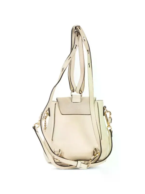 Chloé Mini Faye Backpack - Neutrals
