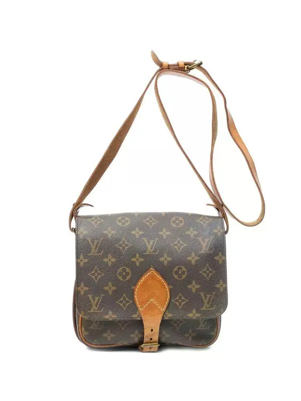 LOUIS VUITTON Mm Cartouchiere Monogram Crossbody Bag - Monogram