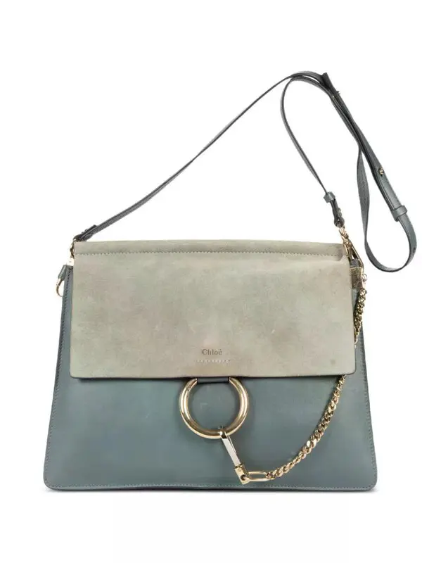Chloé Medium Faye Shoulder Bag - Blue