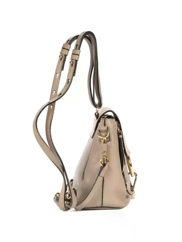 Chloé Mini Faye Backpack - Neutrals