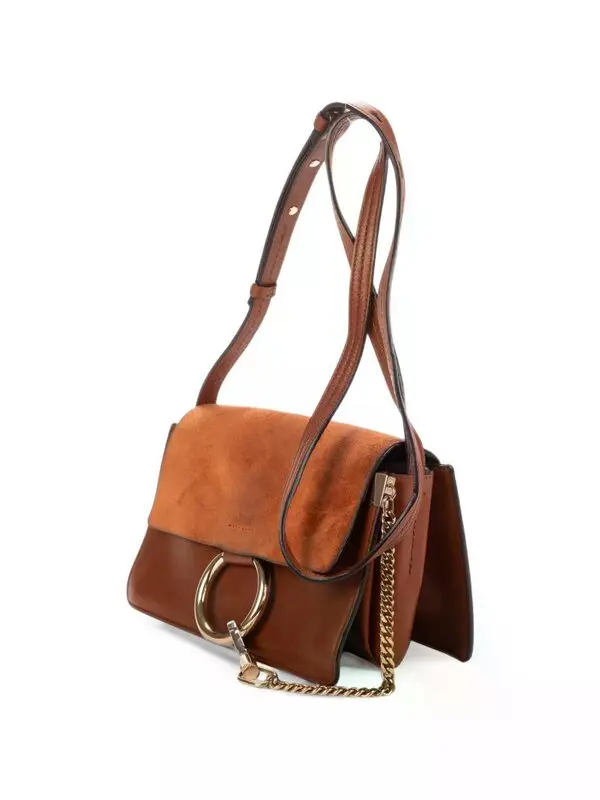Chloé Small Faye Shoulder Bag - Brown