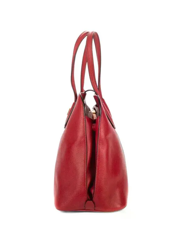 Prada Turn-lock Top-handle Shoulder Bag