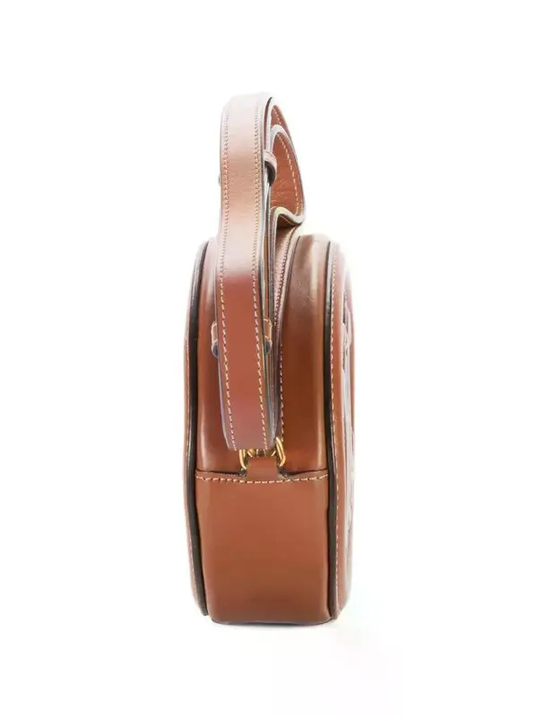 Celine Cuir Triomphe Oval Mini Bag