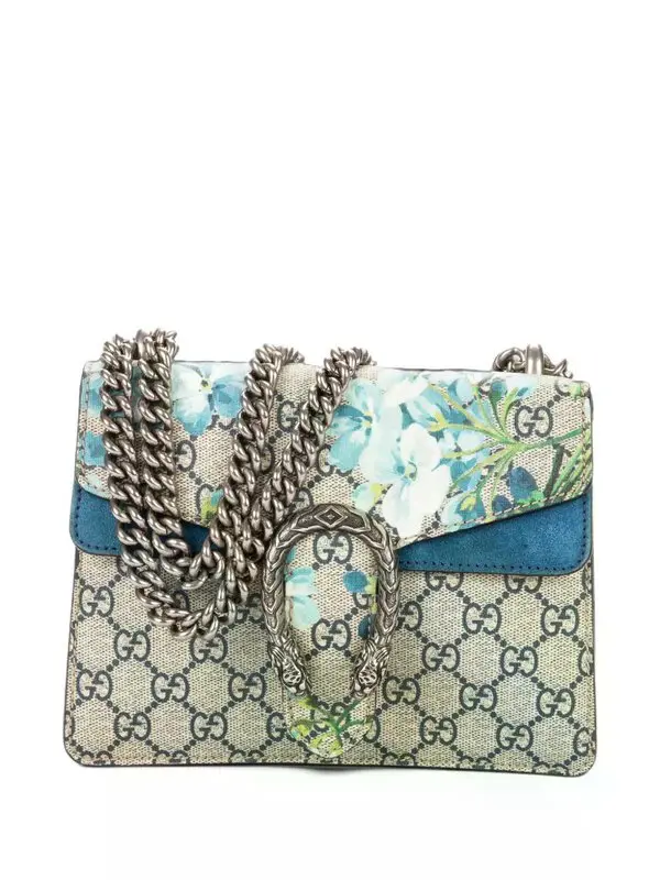 Gucci Mini Floral Dionysus Shoulder Bag - Neutrals