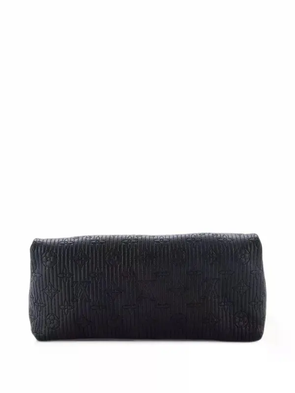 LOUIS VUITTON Altair Quilted Monogram Leather Clutch Bag