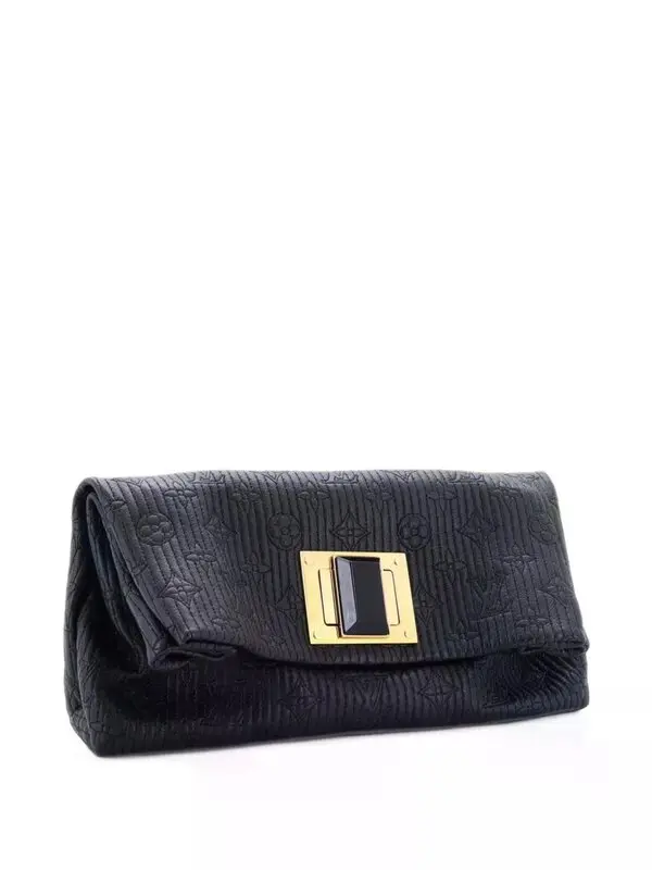 LOUIS VUITTON Altair Quilted Monogram Leather Clutch Bag