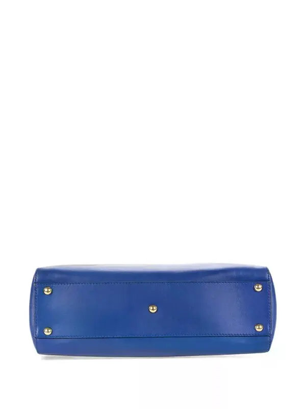 Fendi Medium Peekaboo Leather Tote Bag