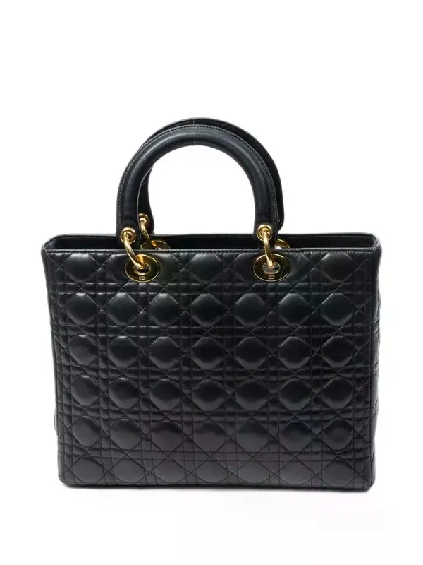 Dior Large Lady Cannage Tote Bag