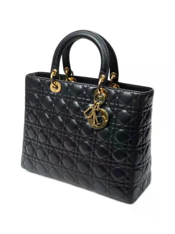 Dior Large Lady Cannage Tote Bag