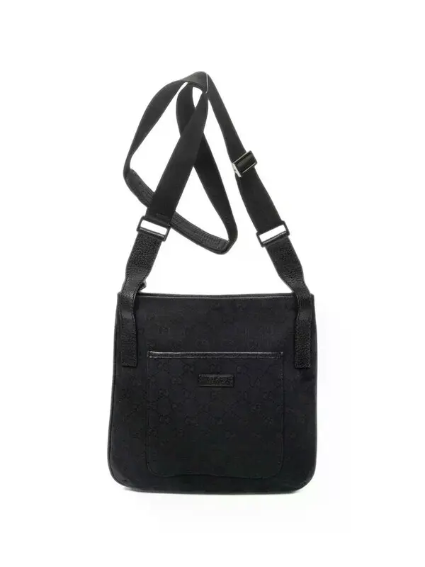 Gucci Gg Monogram Slip-pocket Shoulder Bag