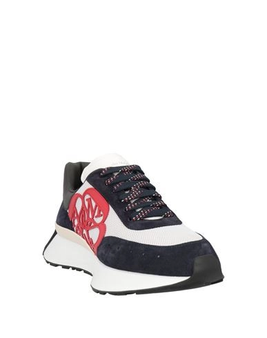 Alexander McQueen Sneakers Midnight Size Soft Leather, Textile Fibers
