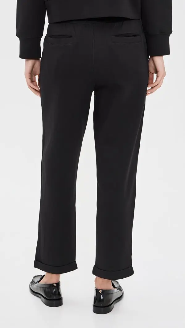 PERFECTWHITETEE Flat Front Cuffed Pants