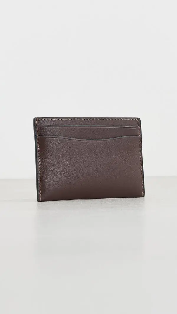 COACH Refined Calf Leather Essential Card Case