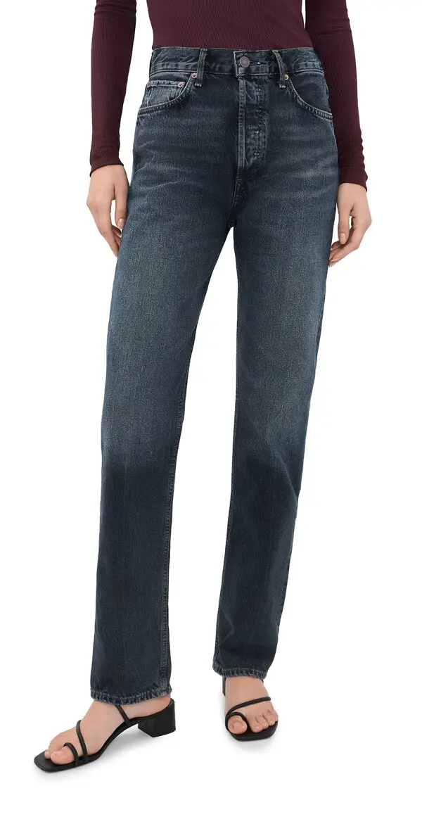 AGOLDE 90s Pinch Waist Long Jeans - Central