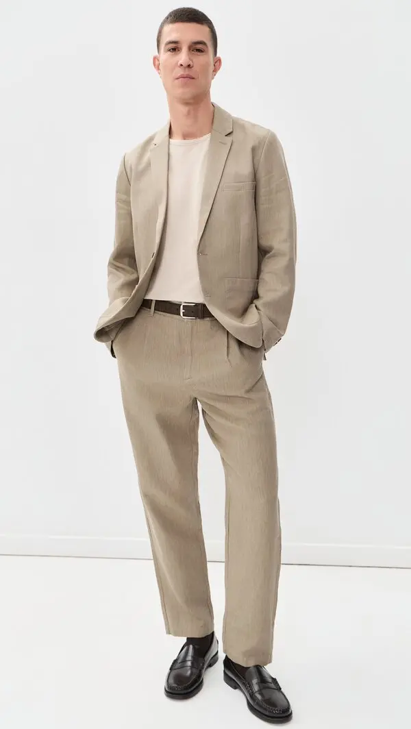 Rails Bond Linen Blazer