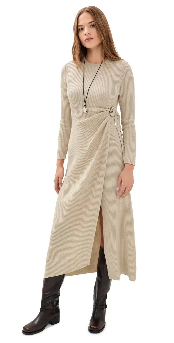 Ba&sh Bamaya Dress - Beigechine