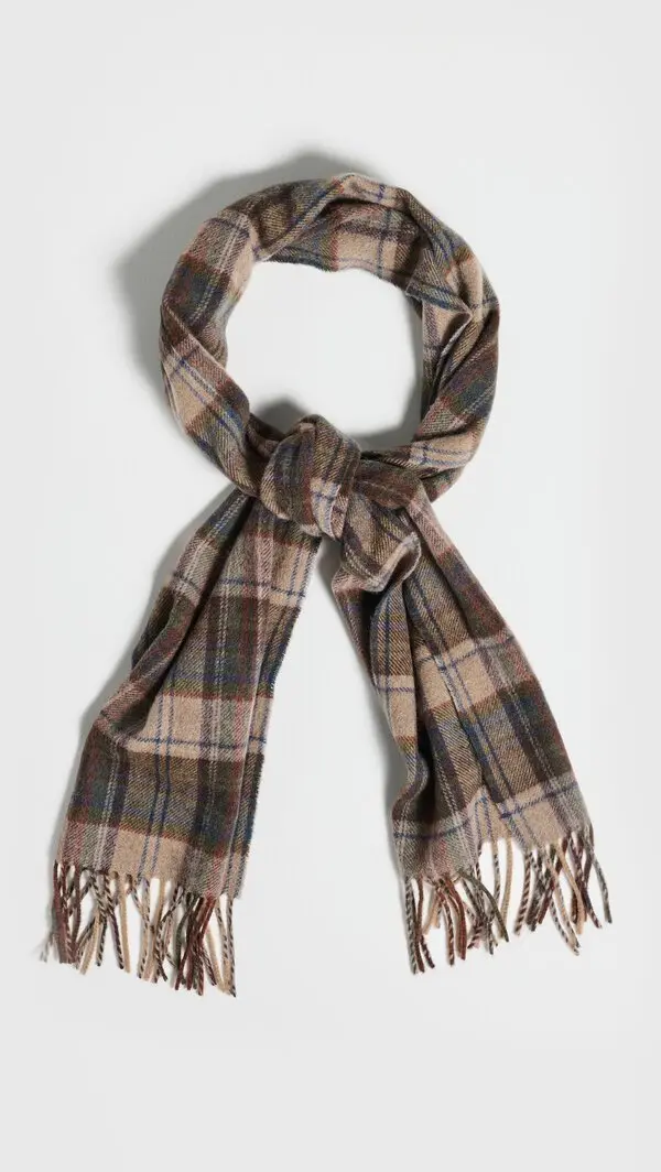 Polo Ralph Lauren Cashmere Blend Plaid Scarf