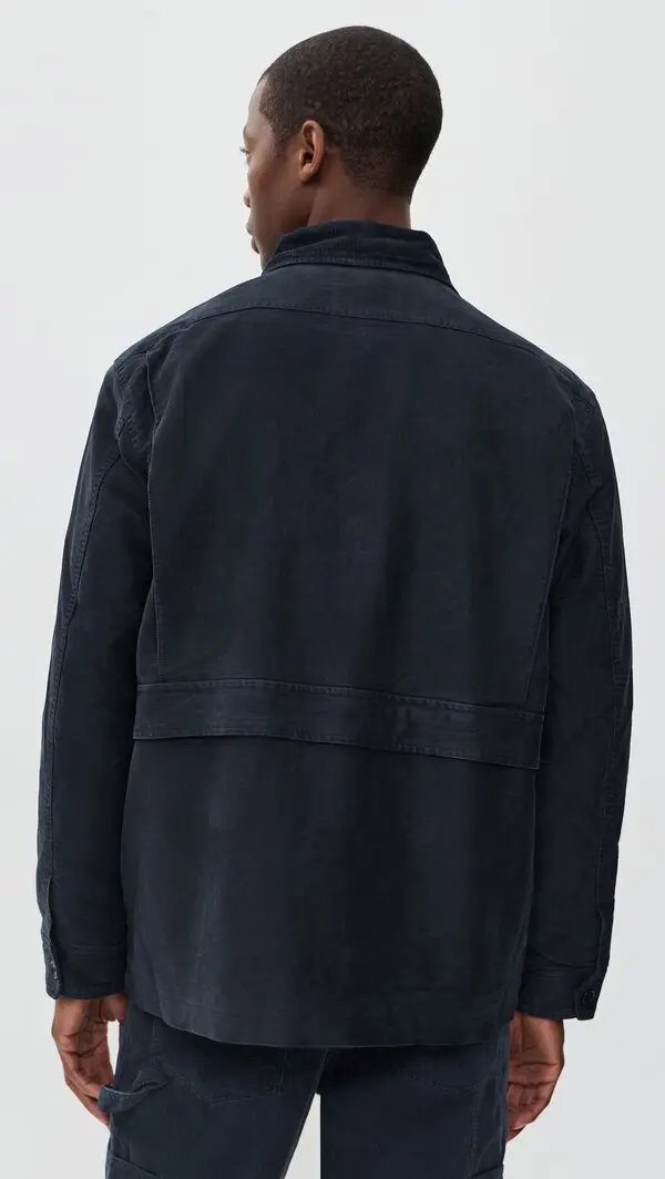 ALEX MILL Hunting Jacket In Moleskin