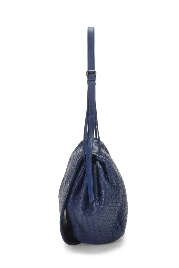 Bottega Veneta Intrecciato Pocket Flap Crossbody Bag