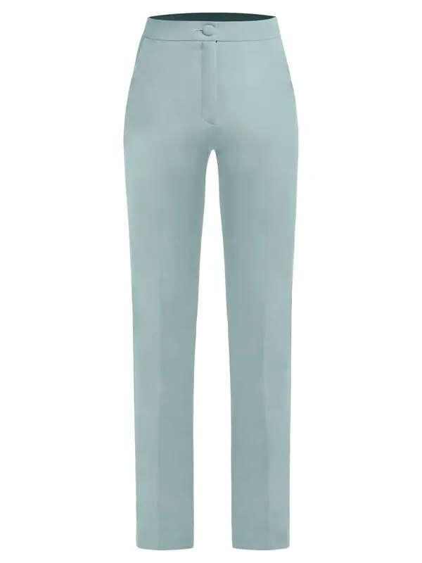TIA DORRAINE Fantasy Straight-leg Slim Trousers, Light