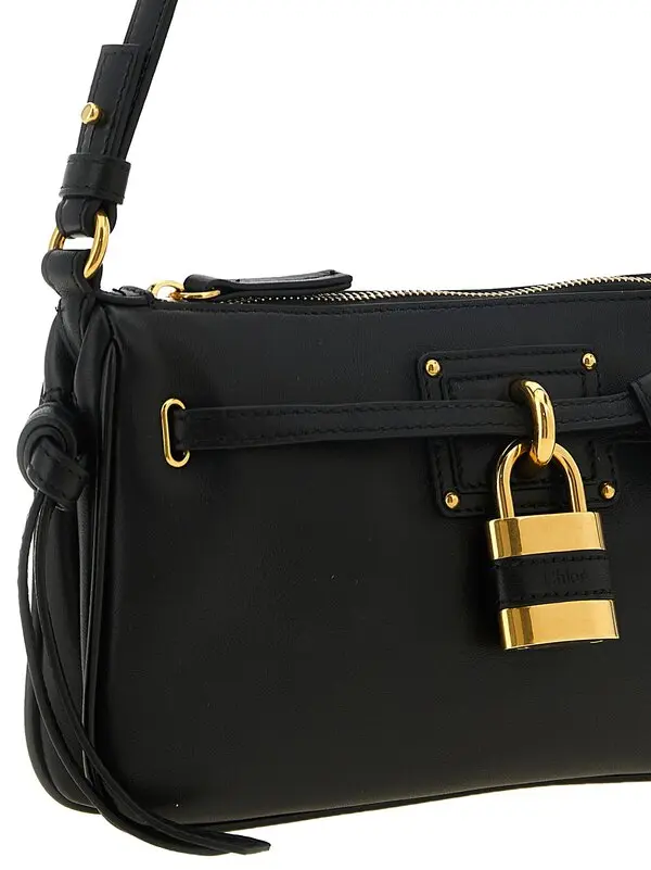 Chloé Paddington Sling' Mini Clutch - Black