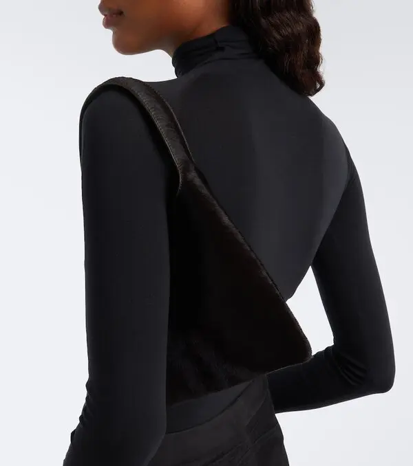 Alaïa Mini Calf Hair Top-handle Bag