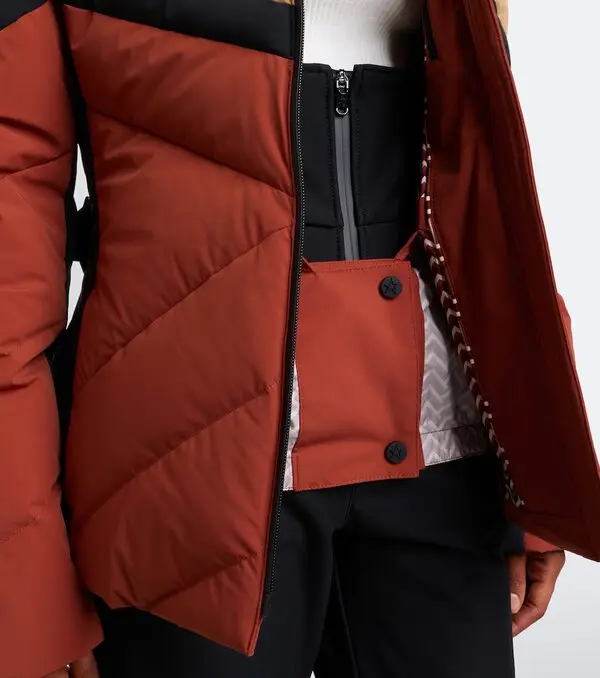 Perfect Moment Jg Belted Down Ski Jacket - Brown